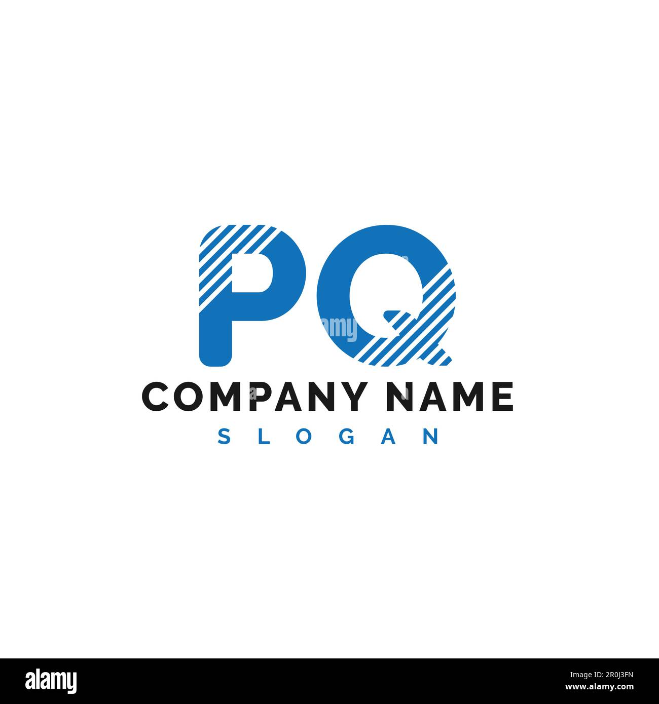 PQ Letter Logo Design. PQ letter logo Vector Illustration - Vector ...