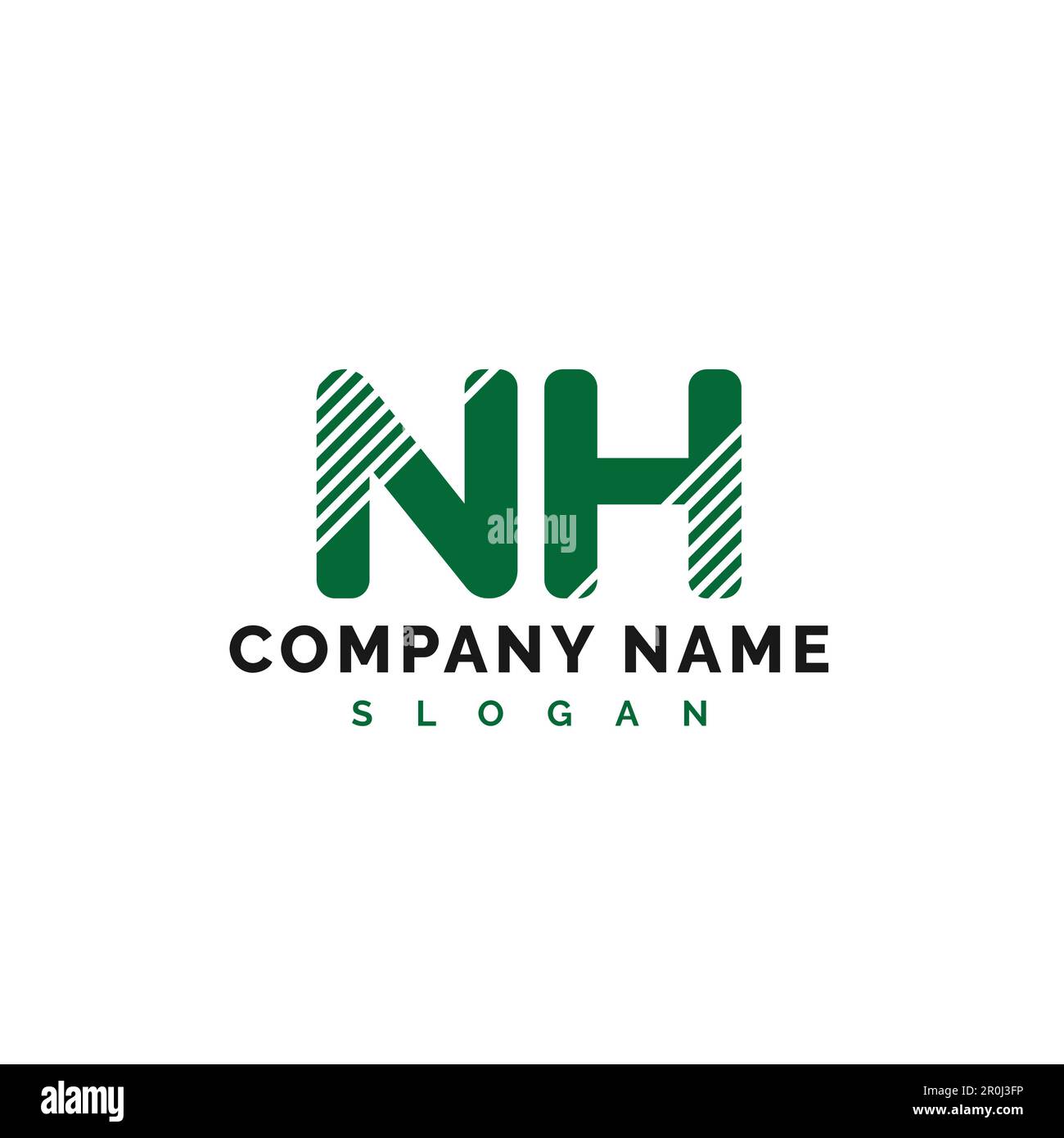Nh Letter Logo Design Nh Letter Logo Vector Illustration Vector Stock Vector Image And Art Alamy