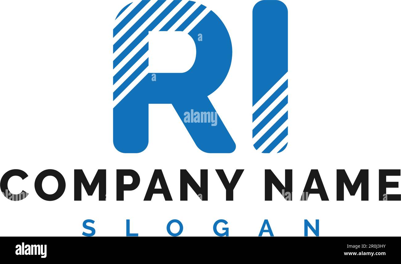 RI Letter Logo Design. RI letter logo Vector Illustration - Vector ...