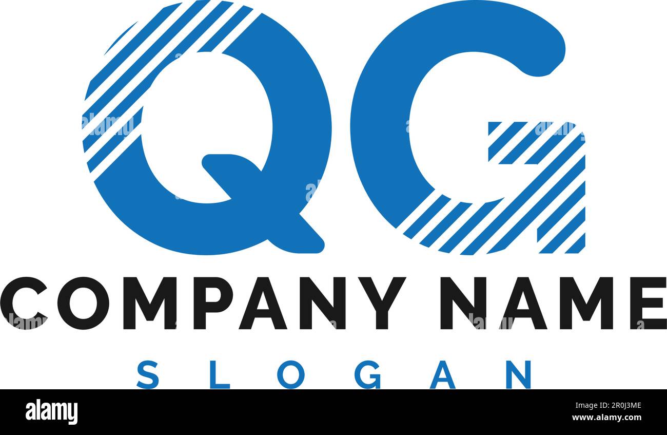 Qg letter logo hi-res stock photography and images - Alamy