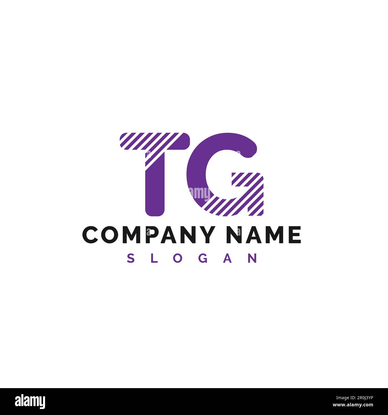 TG Letter Logo Design. TG letter logo Vector Illustration - Vector ...
