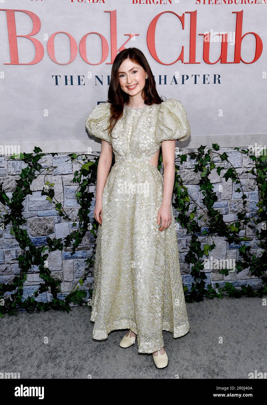 Grace Truly attends the premiere of "Book Club: The Next Chapter" at ...