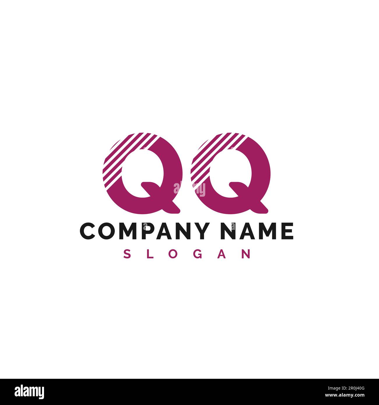 Qq letter logo hi-res stock photography and images - Alamy