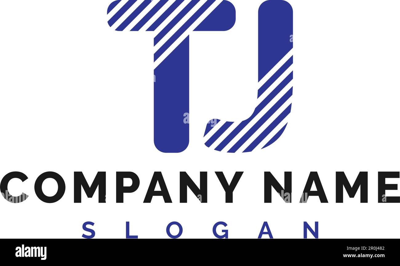 TJ Letter Logo Design. TJ letter logo Vector Illustration - Vector ...