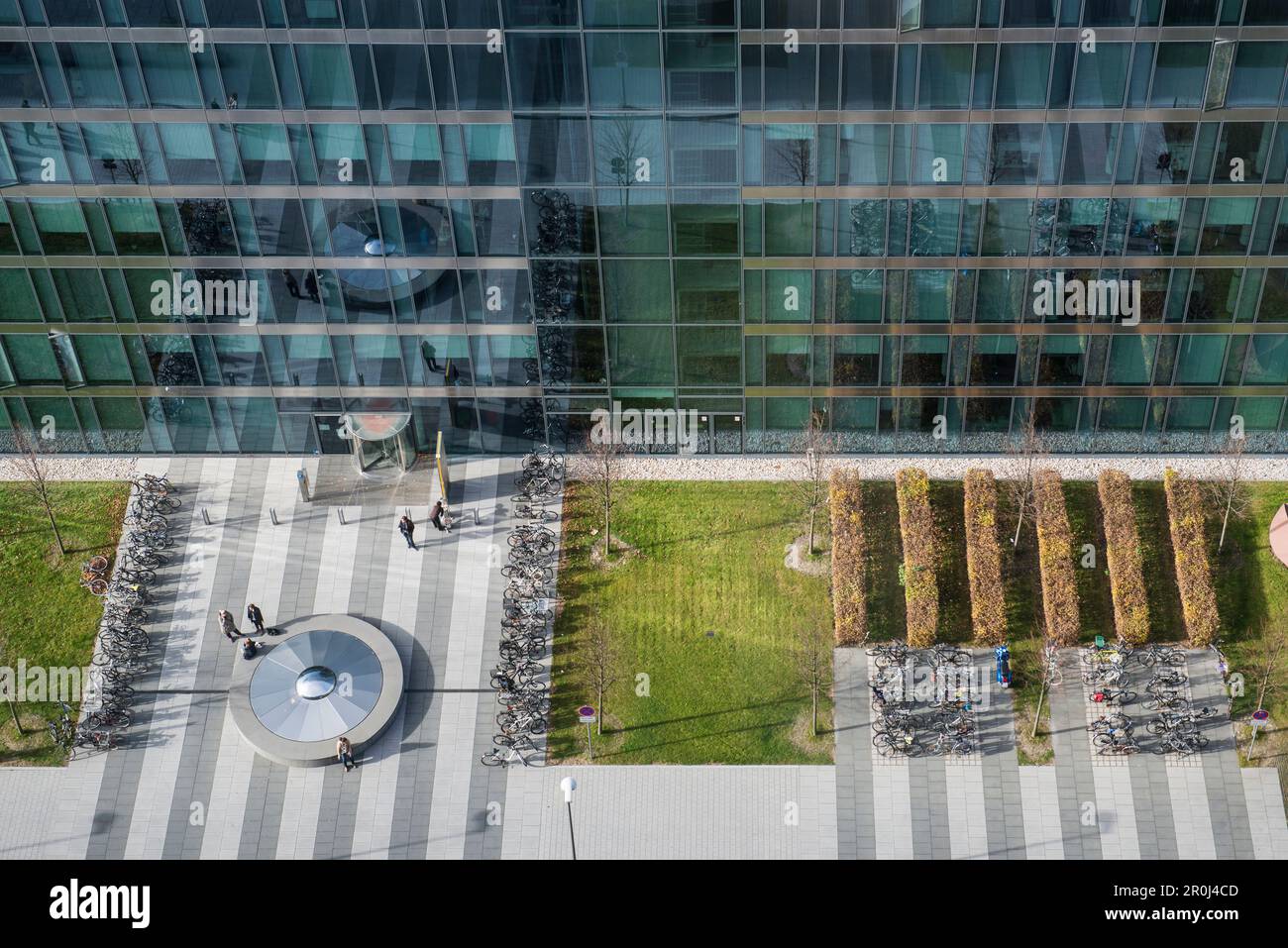Facade of an office building, Munich, Bavaria, Germany Stock Photo - Alamy