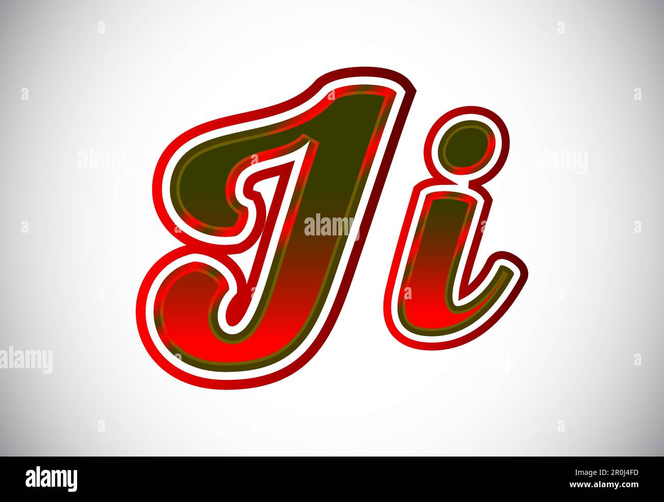 English Upper And Lower Case Letter. Graphic Alphabet Symbol For ...