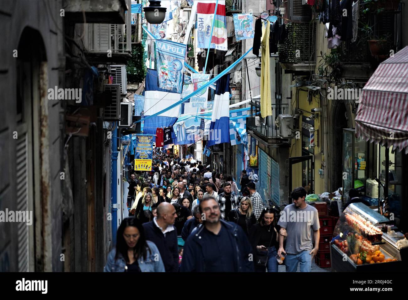 May 8, 2023, Naples, Italy: Naples Champions of Italy.NAPLES, ITALY ...