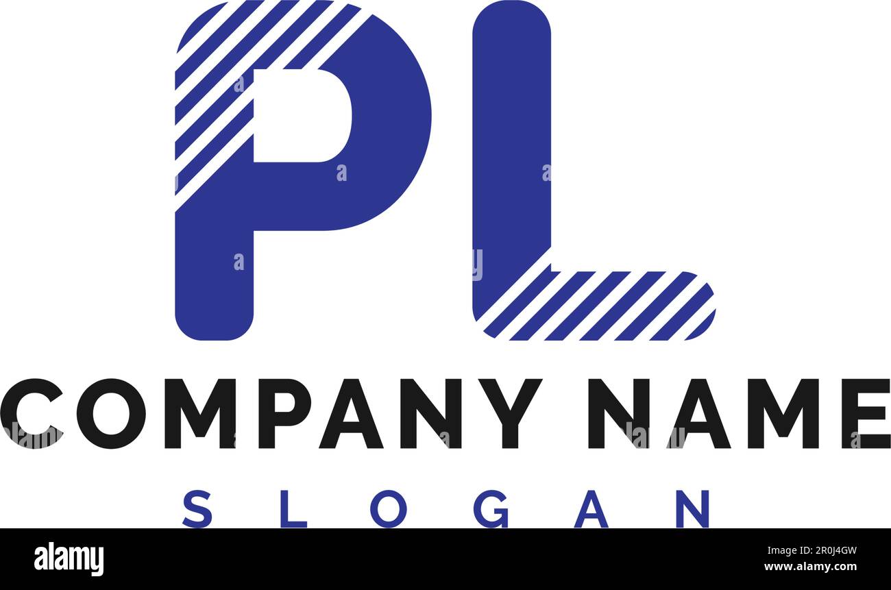 Pl letter Stock Vector Images - Alamy