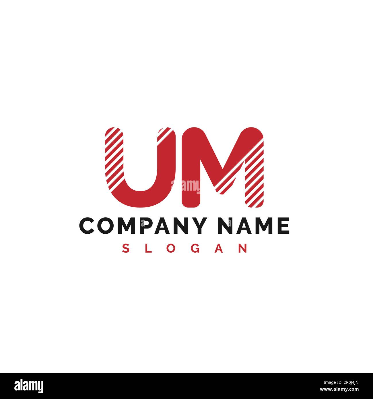 UM Letter Logo Design. UM Letter Logo Vector Illustration - Vector ...