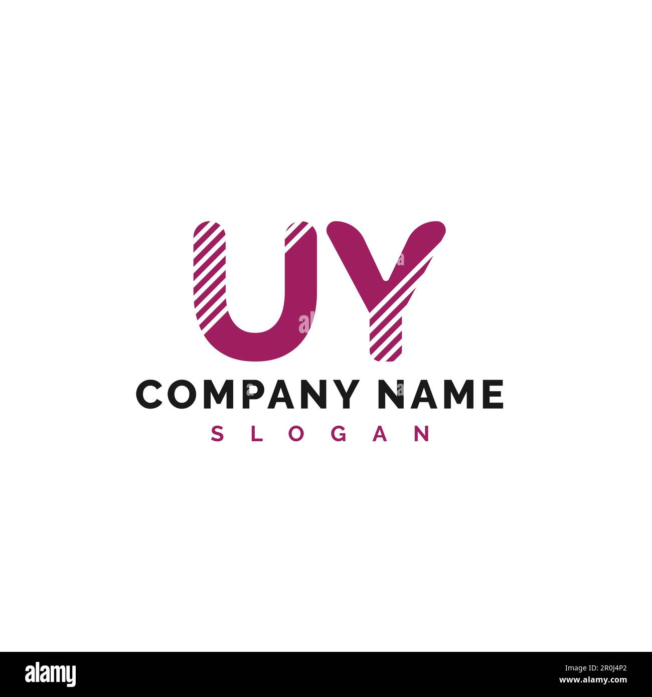 UY Letter Logo Design. UY Letter Logo Vector Illustration - Vector ...
