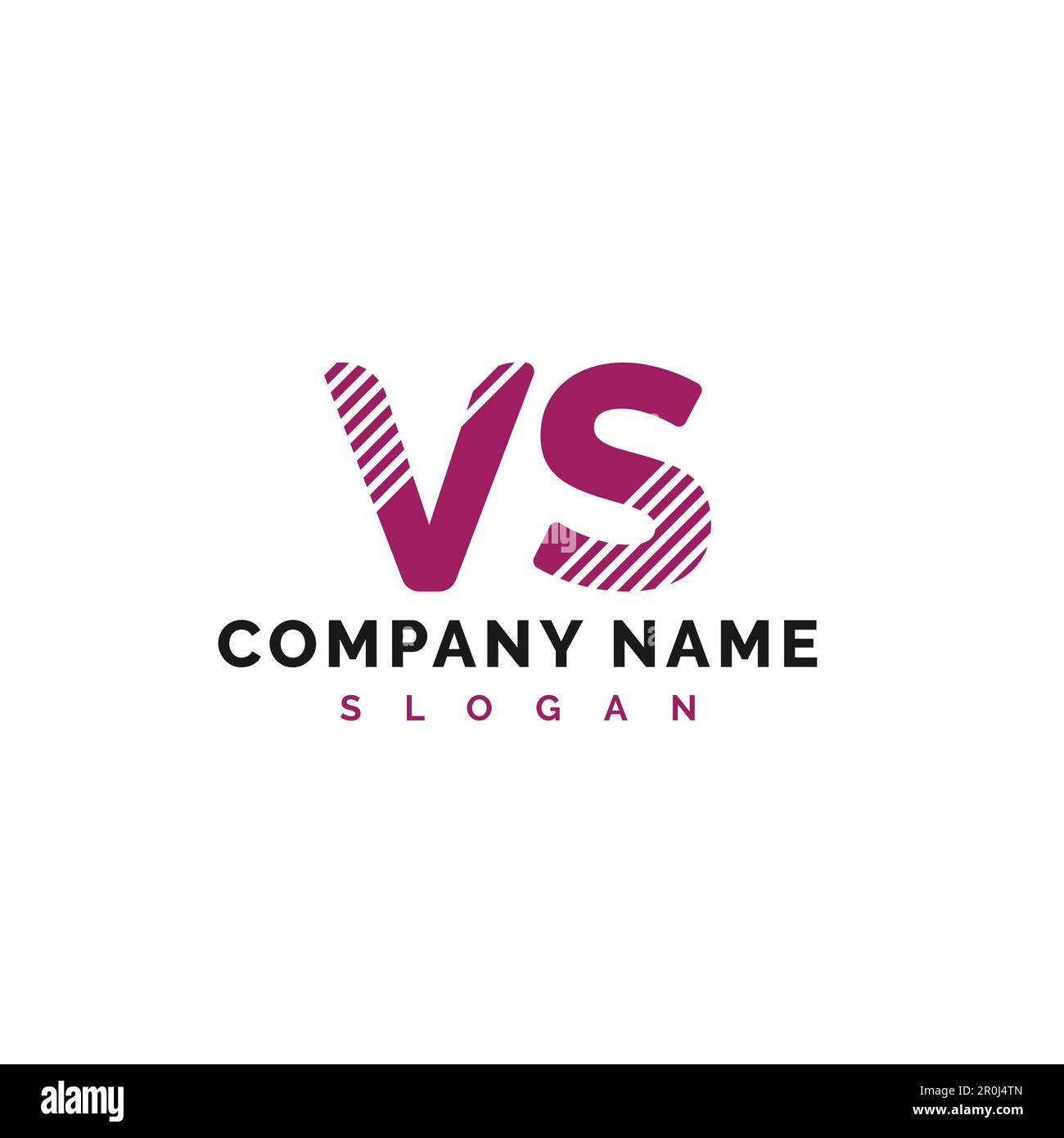 VS Letter Logo Design. VS Letter Logo Vector Illustration - Vector ...
