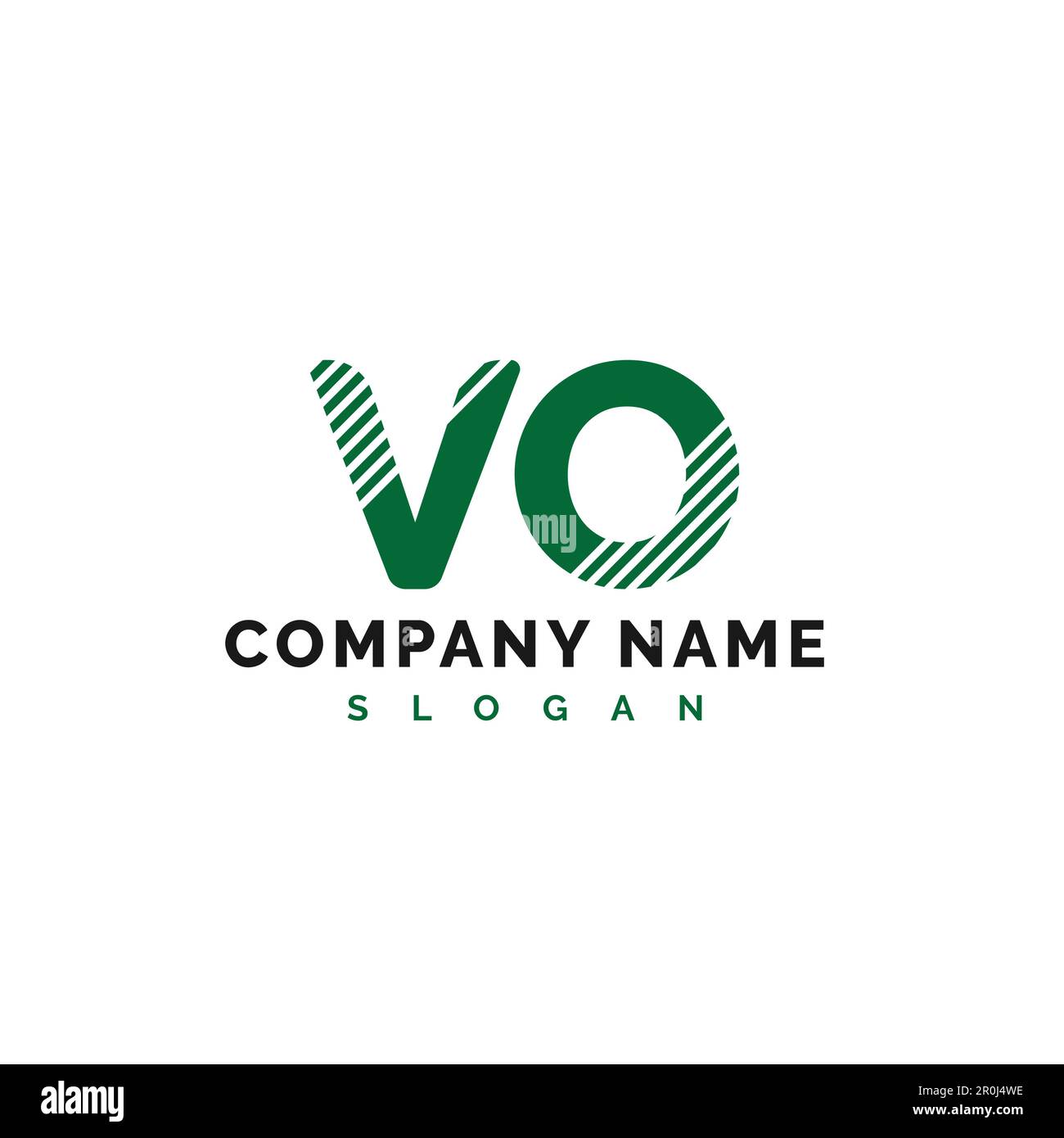 VO Letter Logo Design. VO Letter Logo Vector Illustration - Vector ...