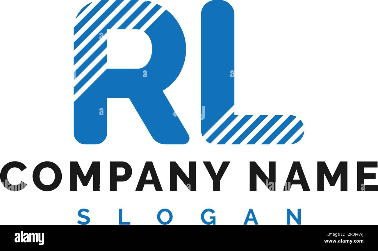 RL Letter Logo Design. RL letter logo Vector Illustration - Vector Stock Vector Image & Art - Alamy