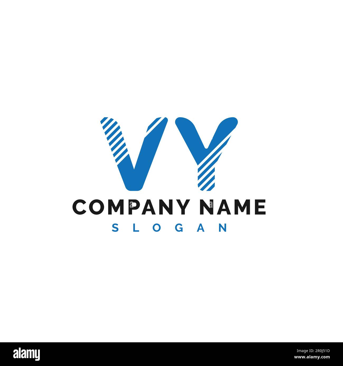 VY Letter Logo Design. VY Letter Logo Vector Illustration - Vector ...