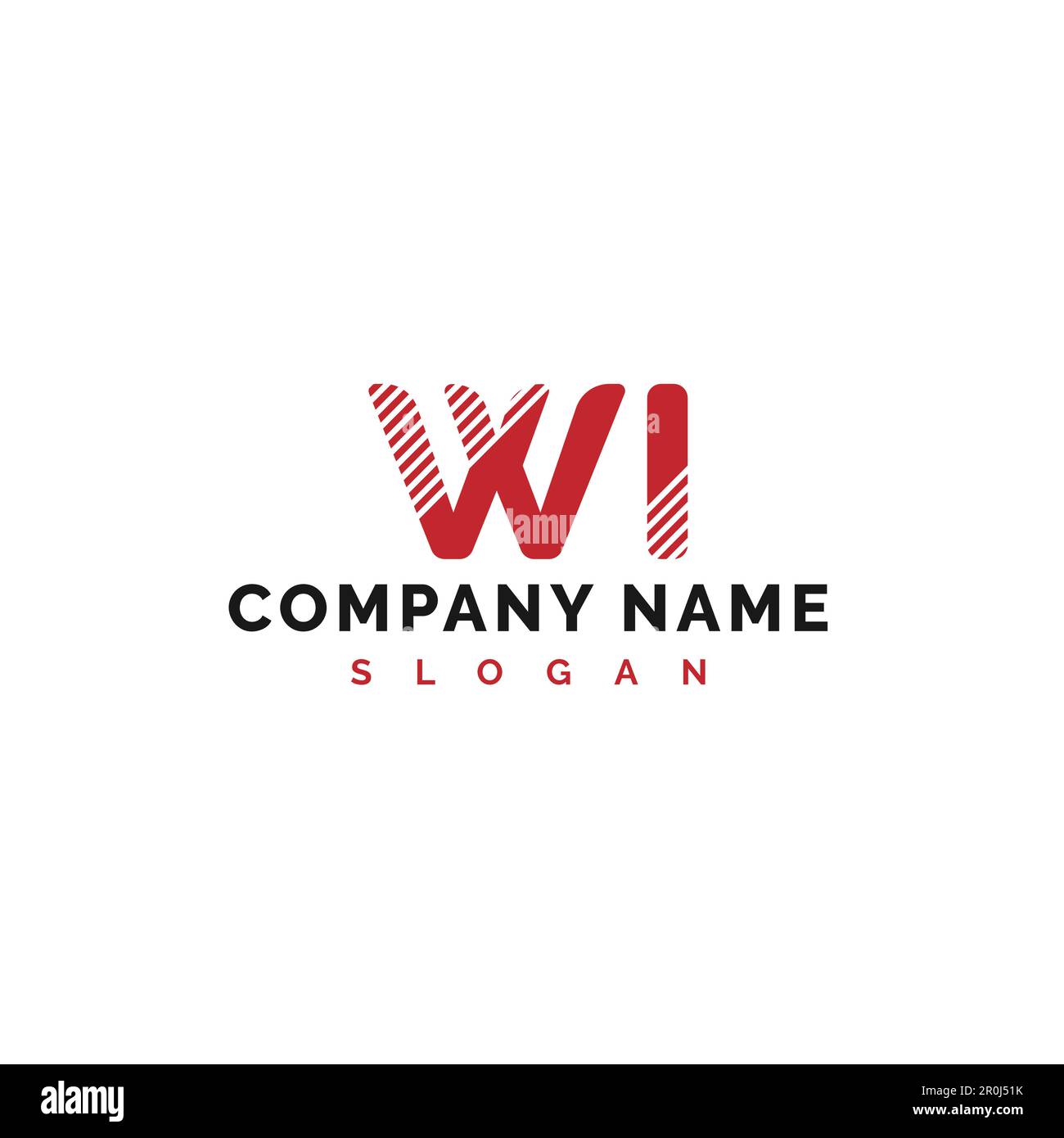 WI Letter Logo Design. WI Letter Logo Vector Illustration - Vector ...