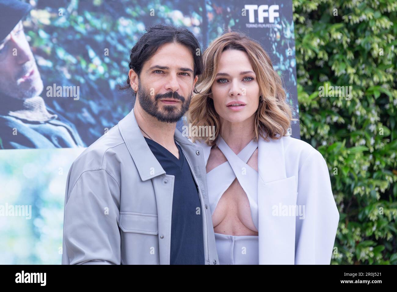 May 8, 2023, Rome, Italy: Actress Laura Chiatti and Marco Bocci attend ...
