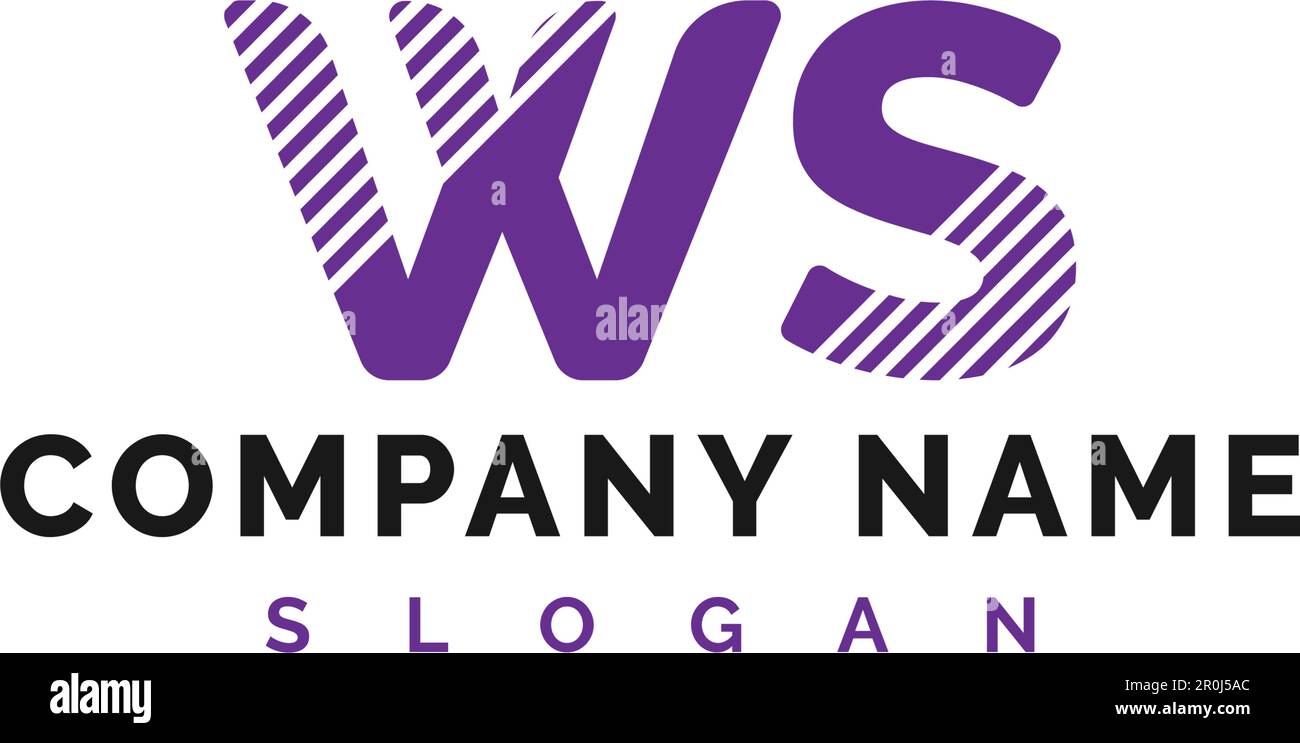Ws letter Stock Vector Images - Alamy