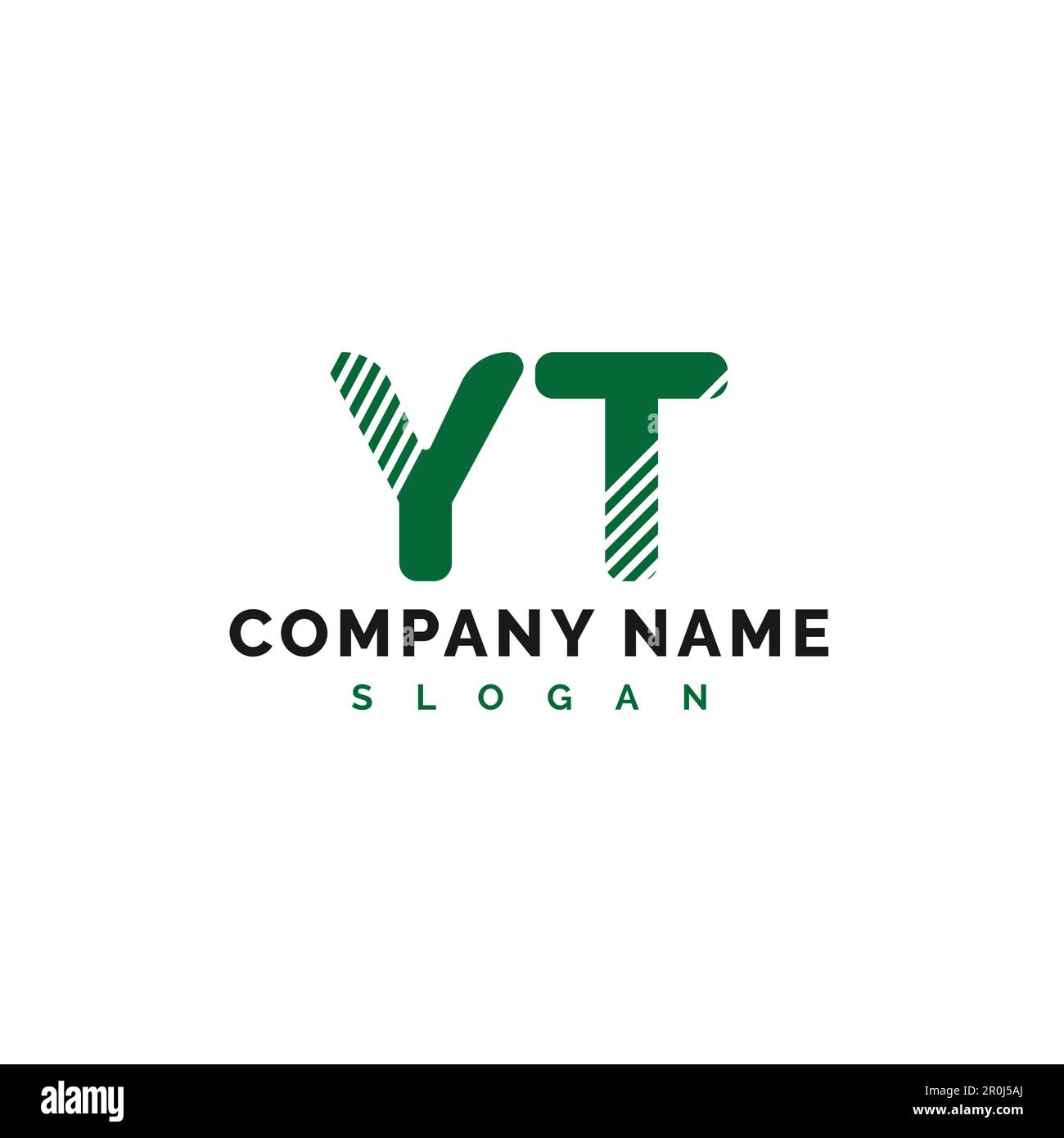 YT Letter Logo Design. YT Letter Logo Vector Illustration - Vector ...