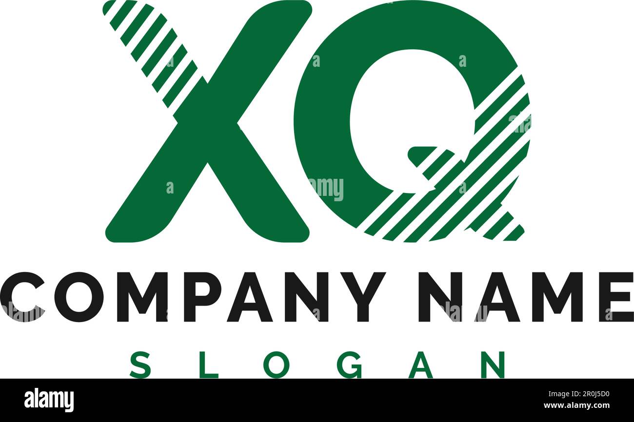 XQ Letter Logo Design. XQ Letter Logo Vector Illustration - Vector ...