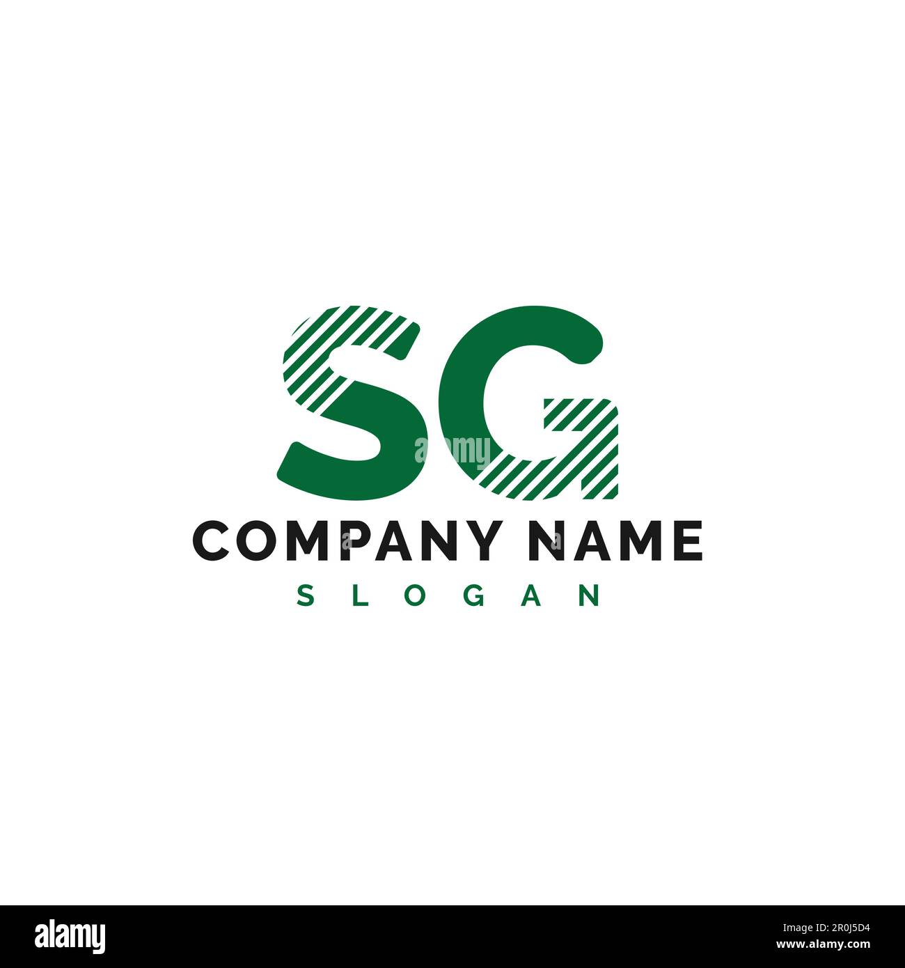 SG Letter Logo Design. SG letter logo Vector Illustration - Vector ...