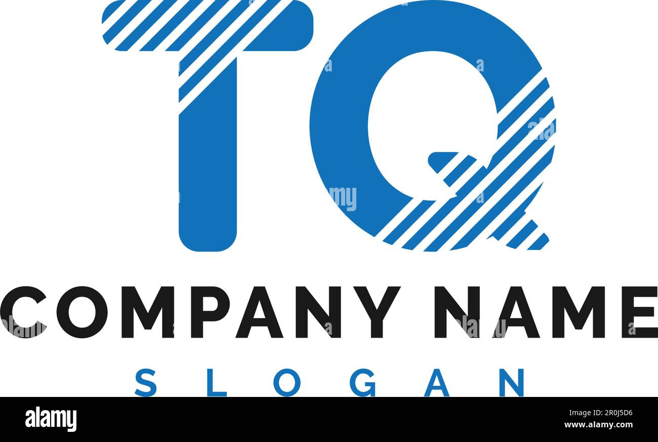 TQ Letter Logo Design. TQ letter logo Vector Illustration - Vector ...
