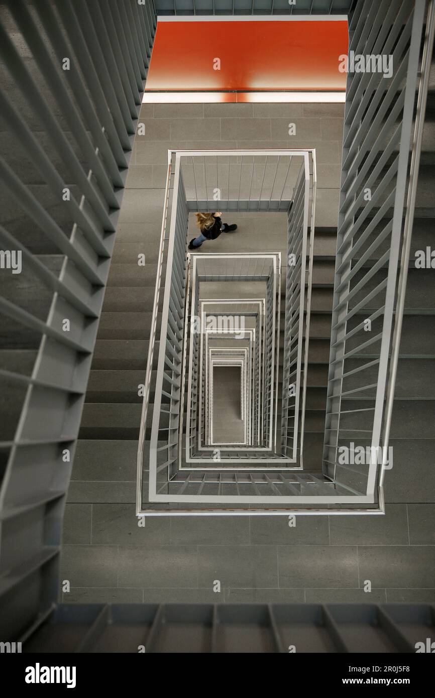 Staircase, Munich, Upper Bavaria, Germany Stock Photo - Alamy