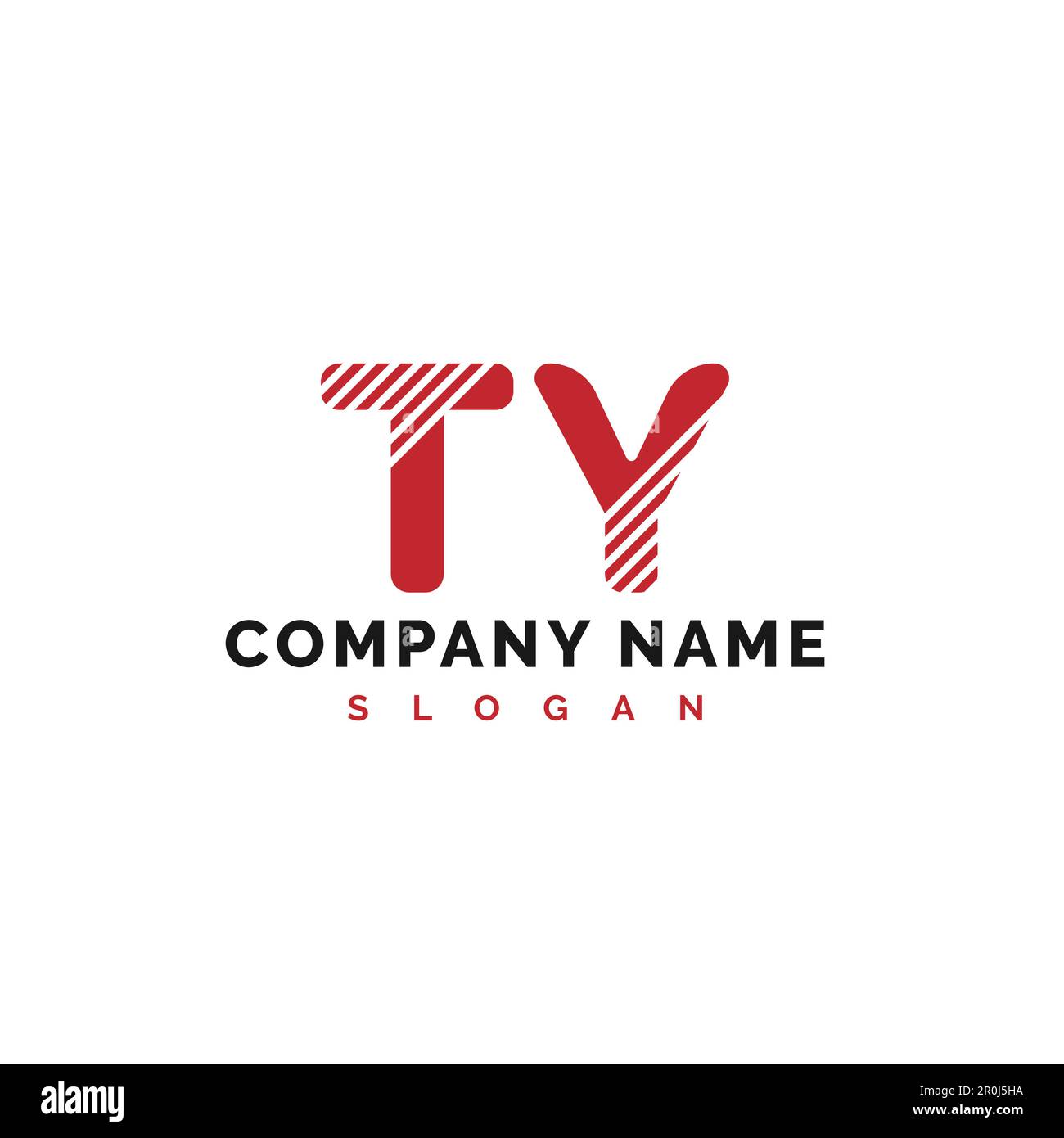 TY Letter Logo Design. Ty letter logo Vector Illustration - Vector ...