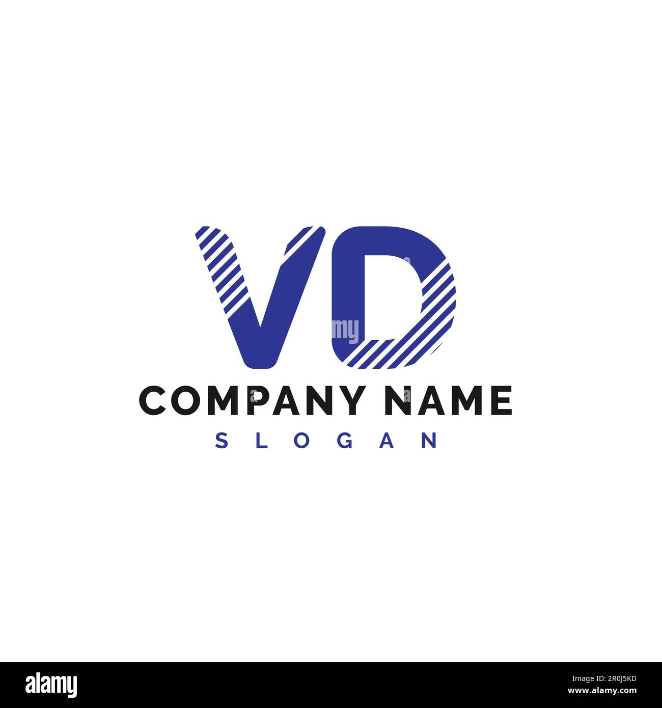 Vd letter logo hi-res stock photography and images - Alamy