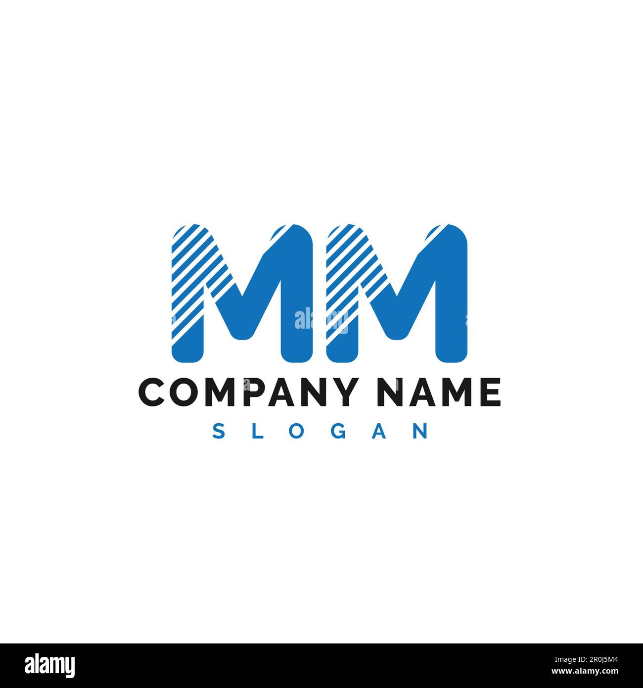 MM Letter Logo Design. MM letter logo Vector Illustration - Vector ...