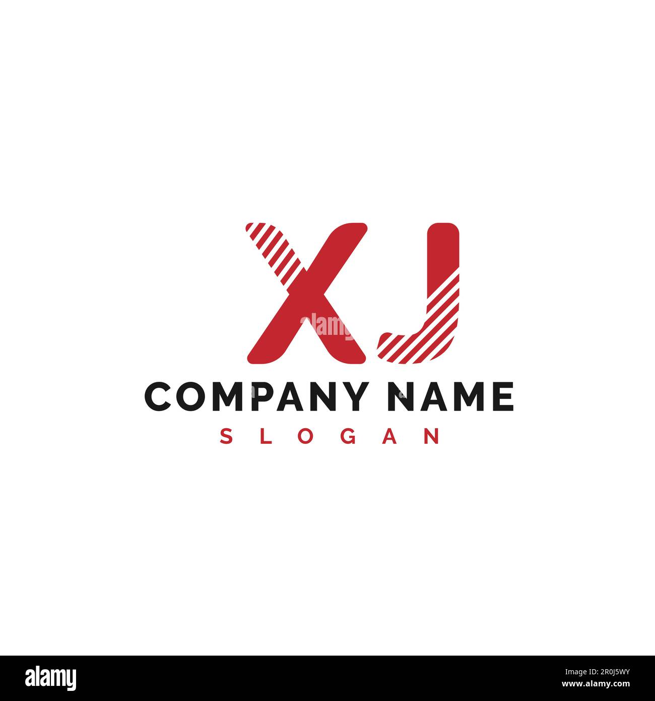 XJ Letter Logo Design. XJ Letter Logo Vector Illustration - Vector ...