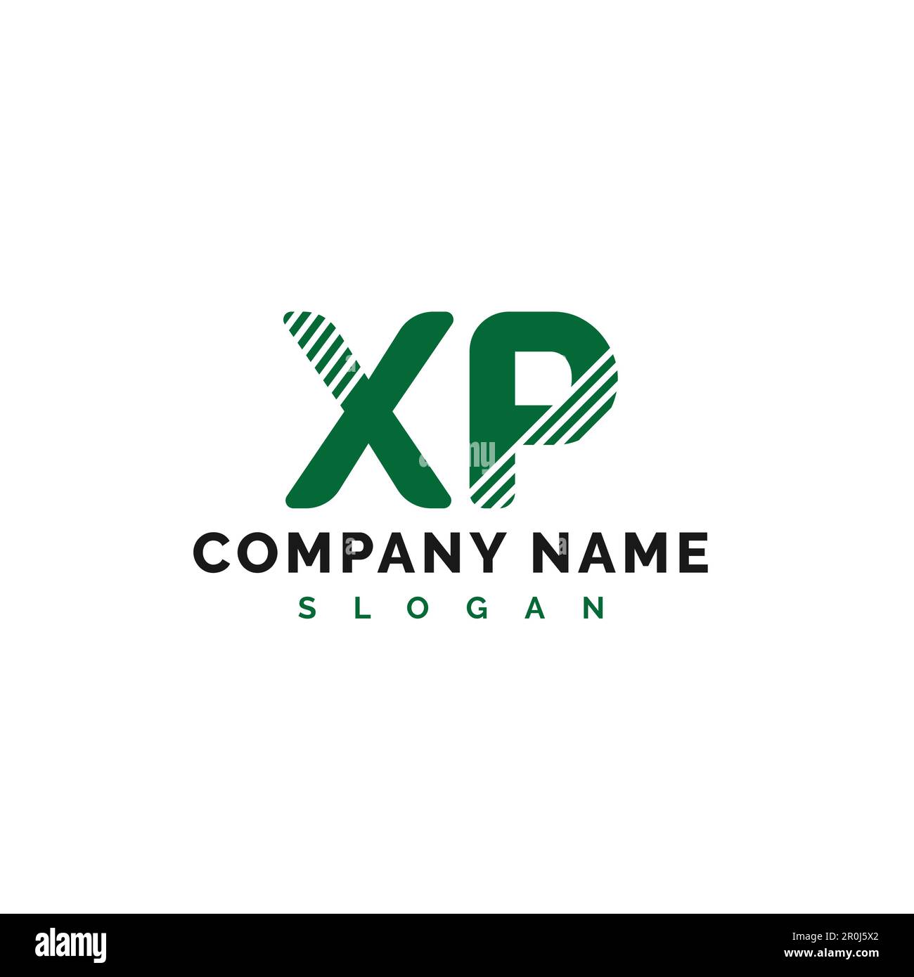 XP Letter Logo Design. XP Letter Logo Vector Illustration - Vector ...