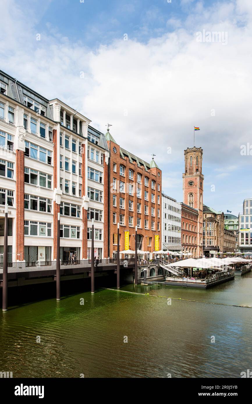 Alte post tower in hamburg hi-res stock photography and images - Alamy