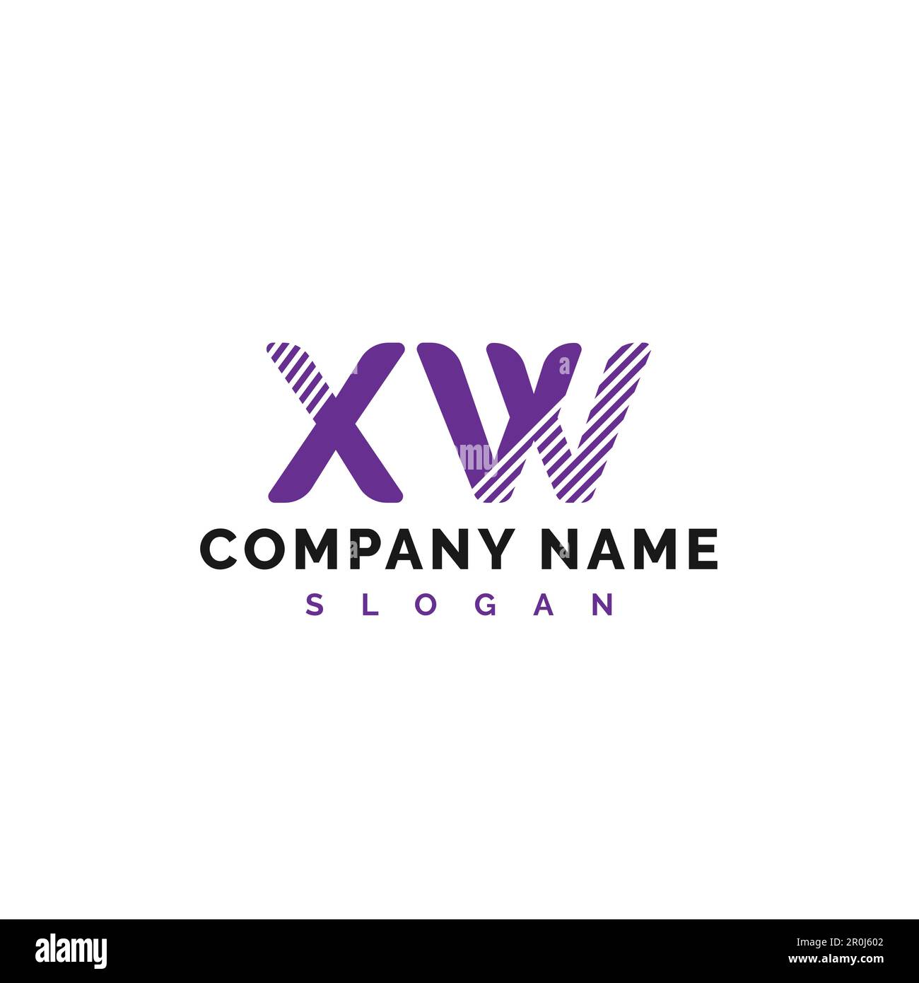 XW Letter Logo Design. XW Letter Logo Vector Illustration - Vector ...