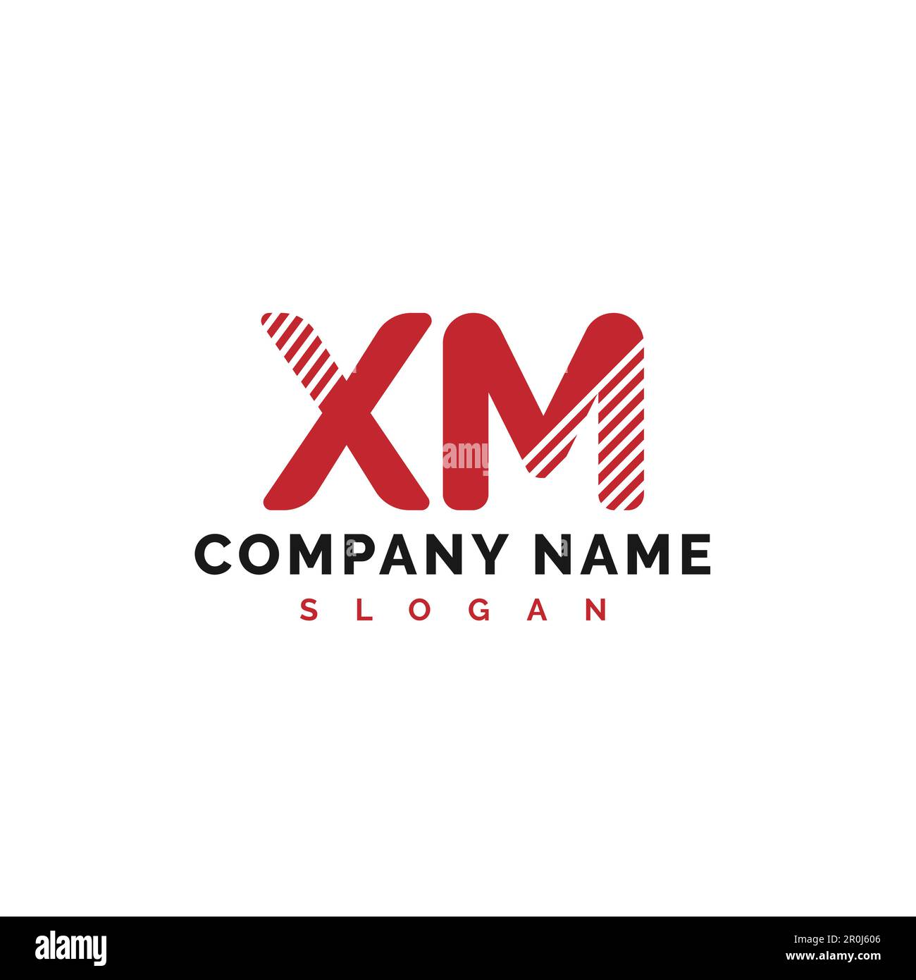XM Letter Logo Design. XM Letter Logo Vector Illustration - Vector ...