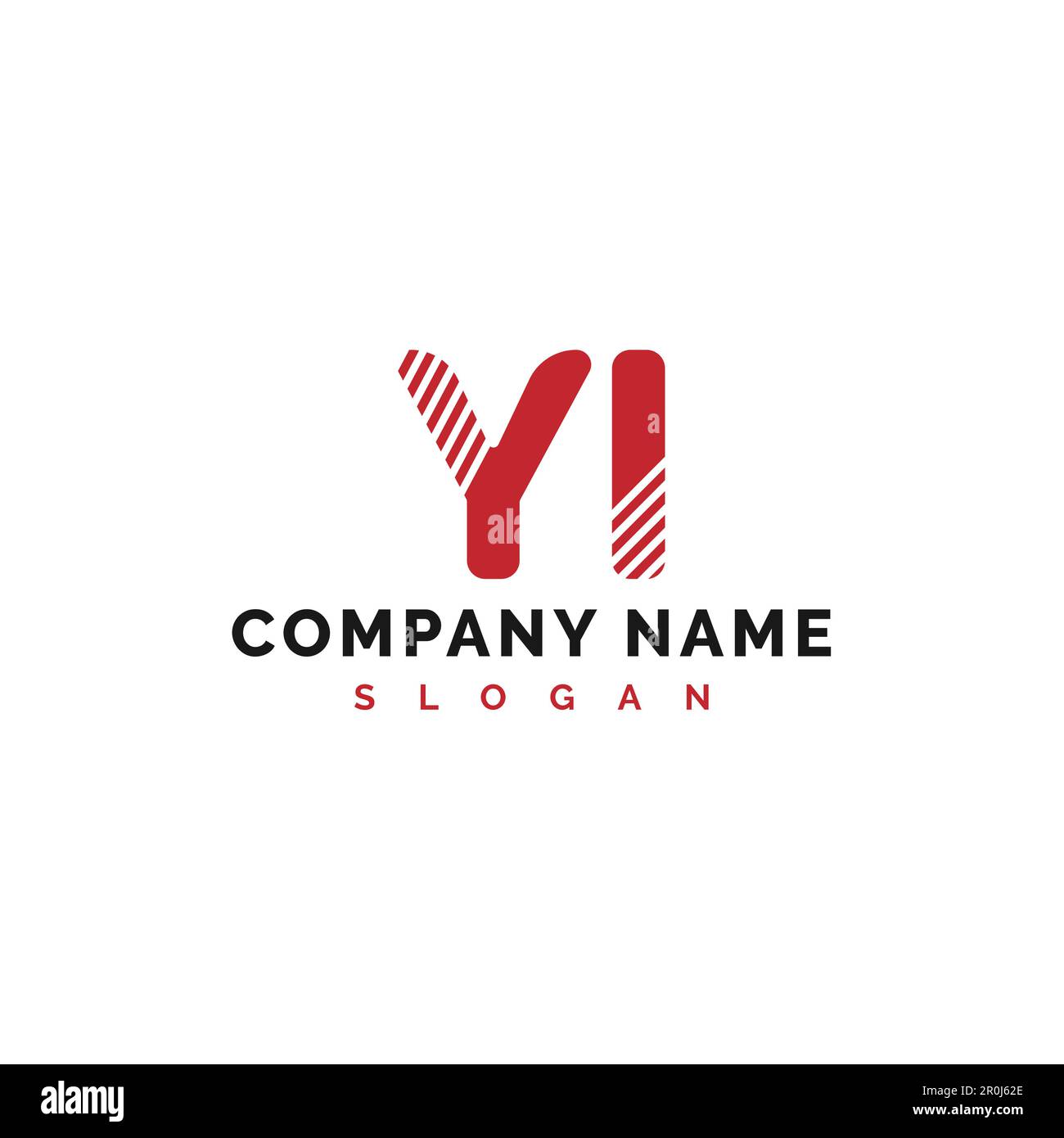 YI Letter Logo Design. YI Letter Logo Vector Illustration - Vector Stock Vector Image & Art - Alamy