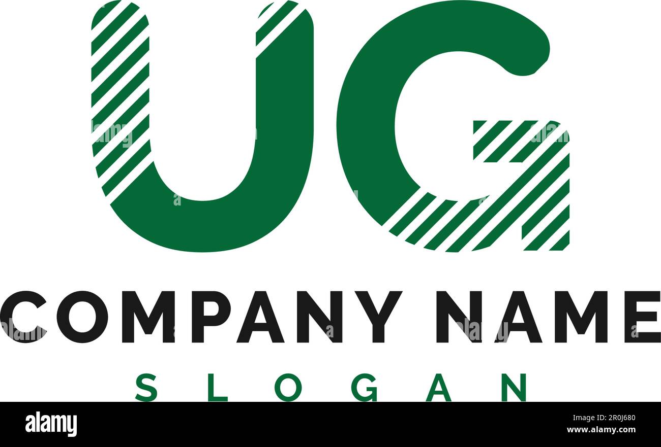 UG Letter Logo Design. UG Letter Logo Vector Illustration - Vector ...