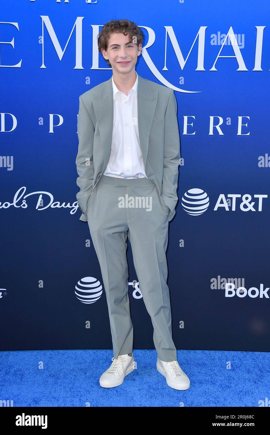 Jacob Tremblay arrives at the world premiere of "The Little Mermaid" on ...