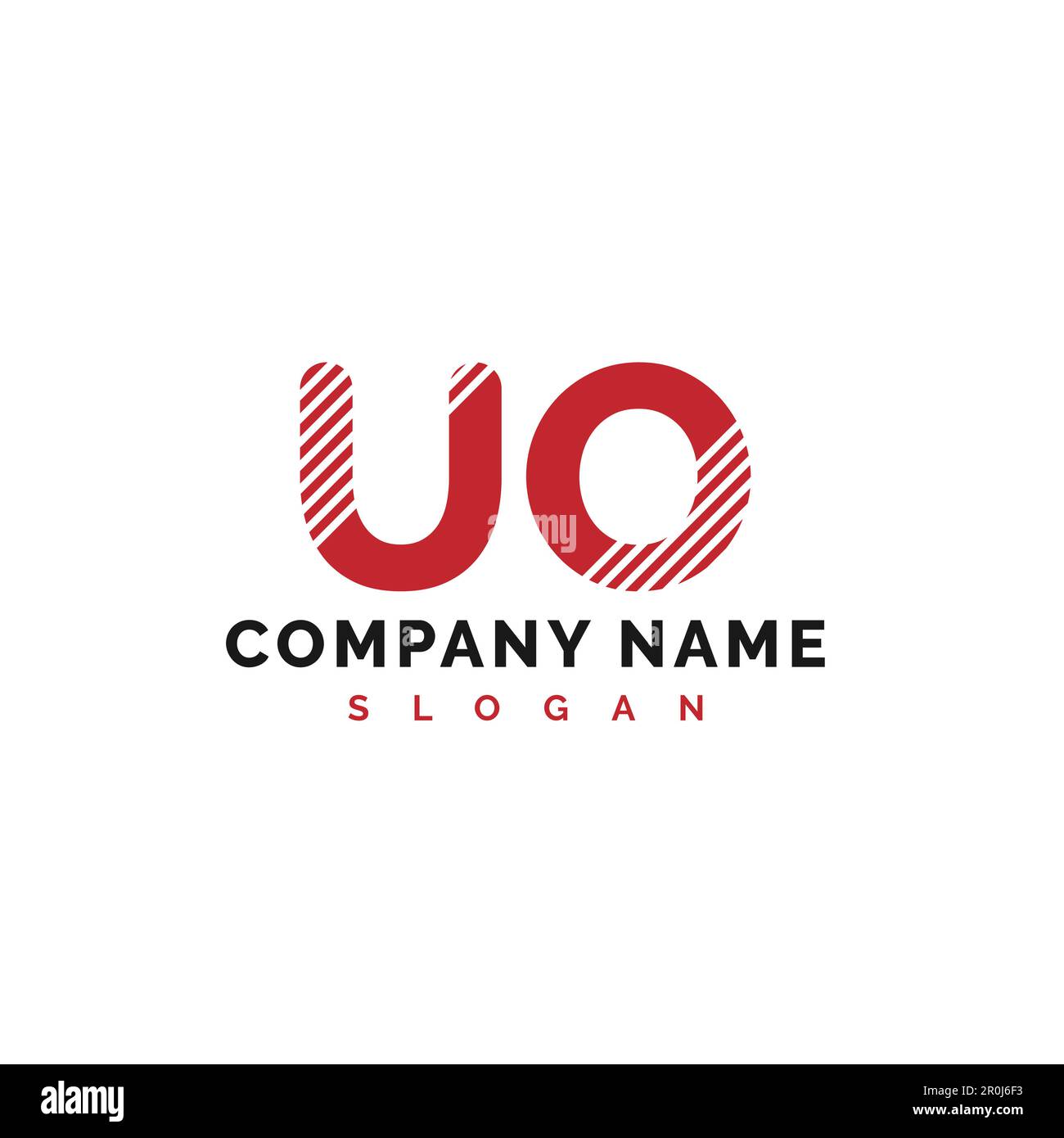 UO Letter Logo Design. UO Letter Logo Vector Illustration - Vector ...