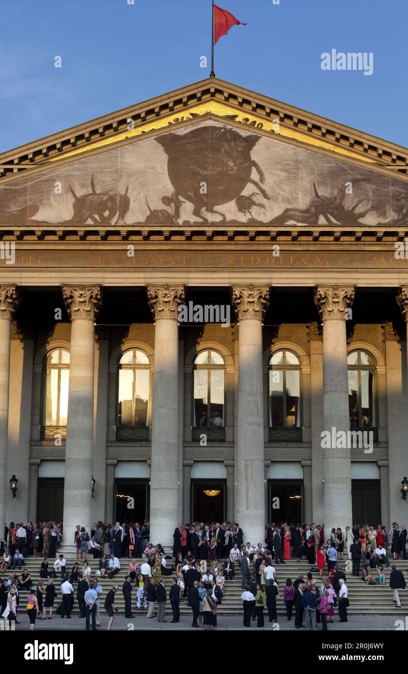 Bavarian State Opera, Bayerische Staatsoper, Max-Joseph-Platz, Munich ...