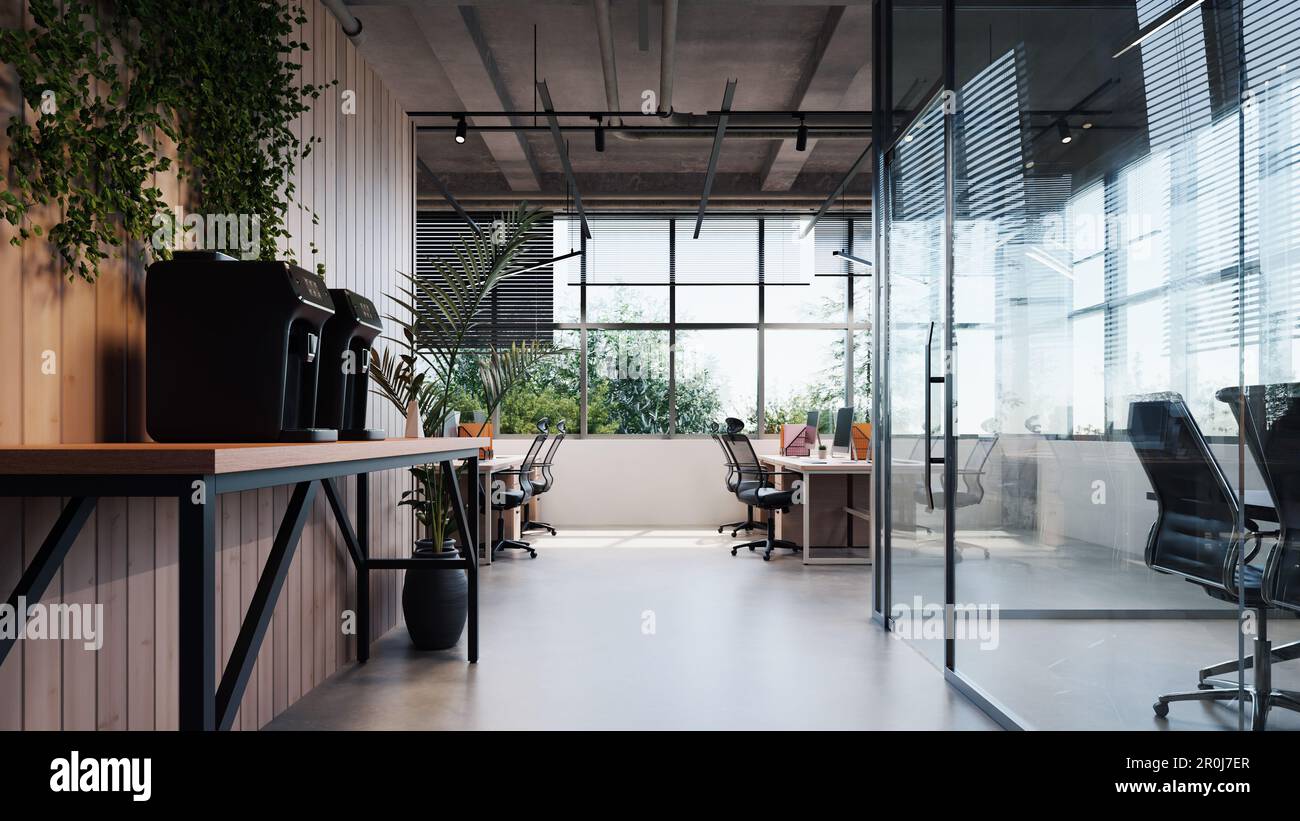 modern office interior background Stock Photo - Alamy