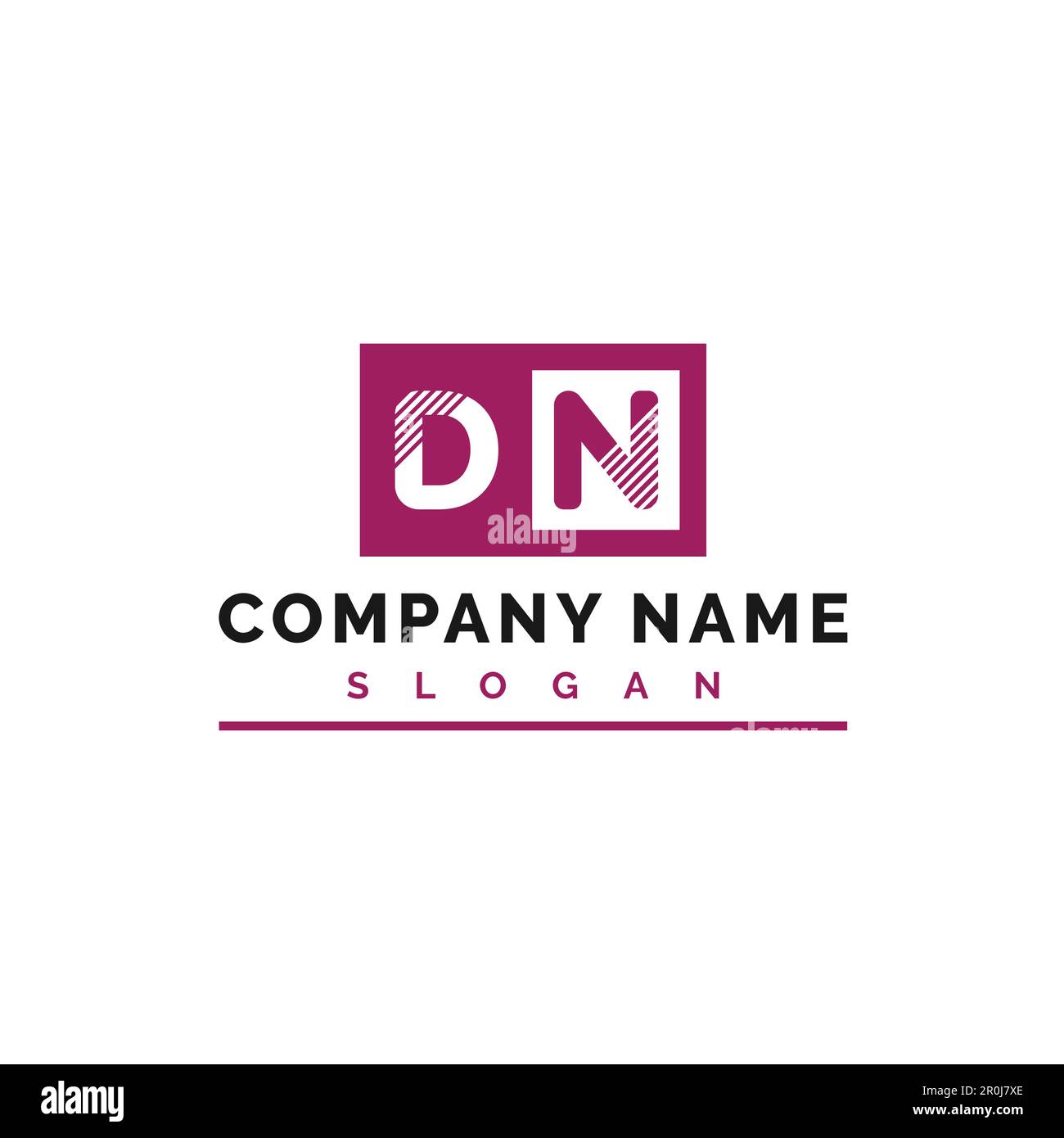 Dn logo Stock Vector Images - Alamy