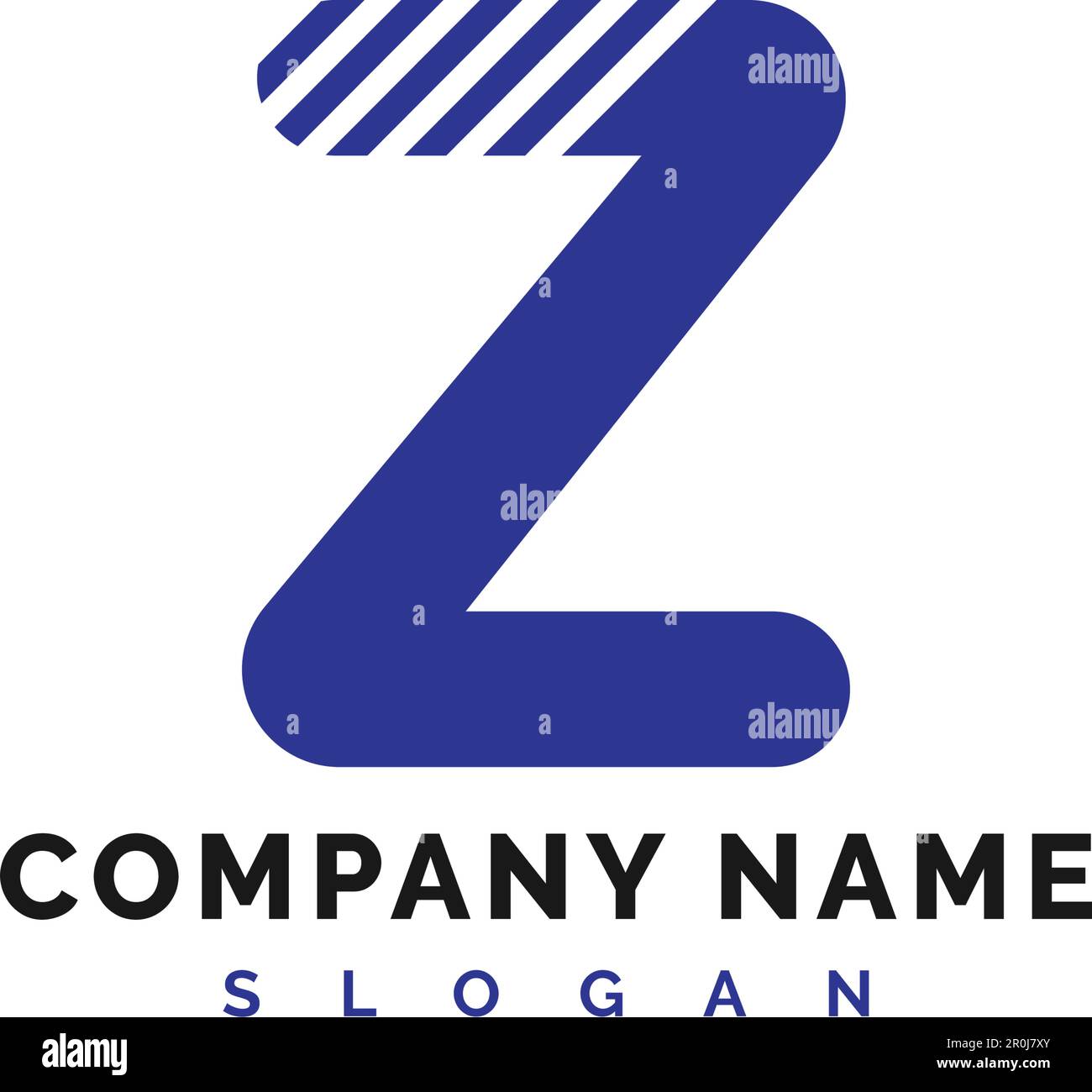 Z Logo Design. Z Letter Logo Icon Vector Illustration - Vector Stock ...