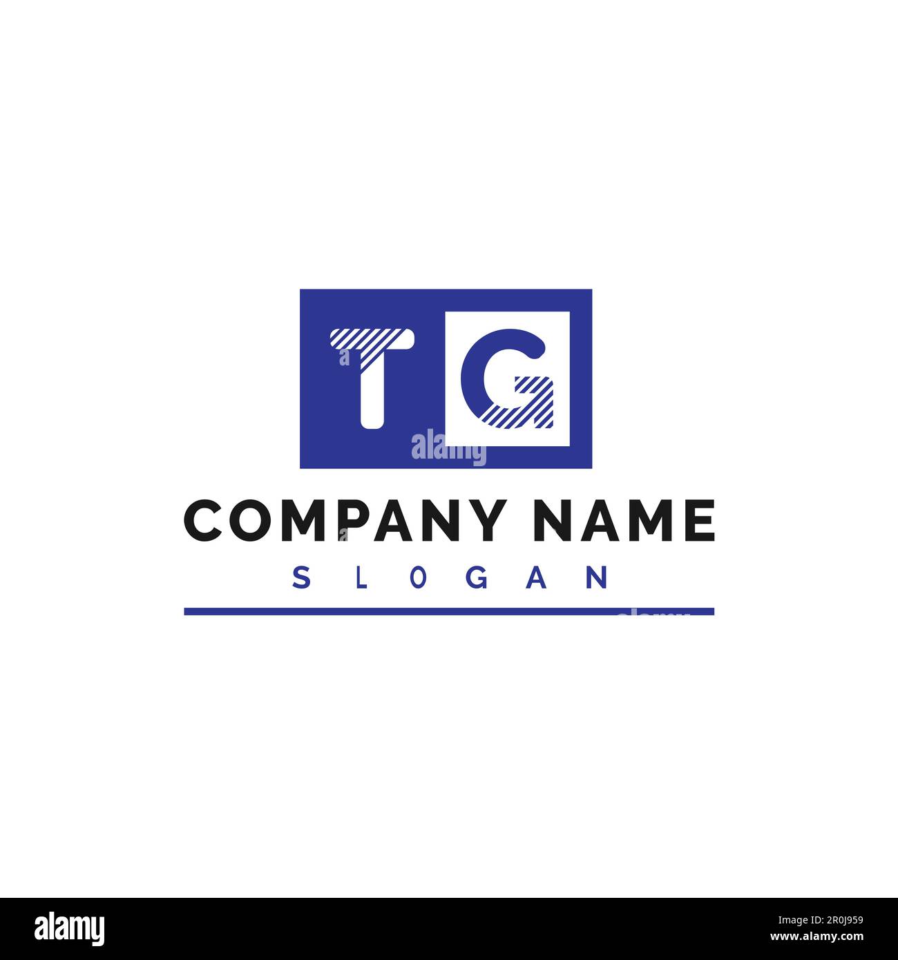 TG Logo Design. TG Letter Logo Vector Illustration - Vector Stock ...