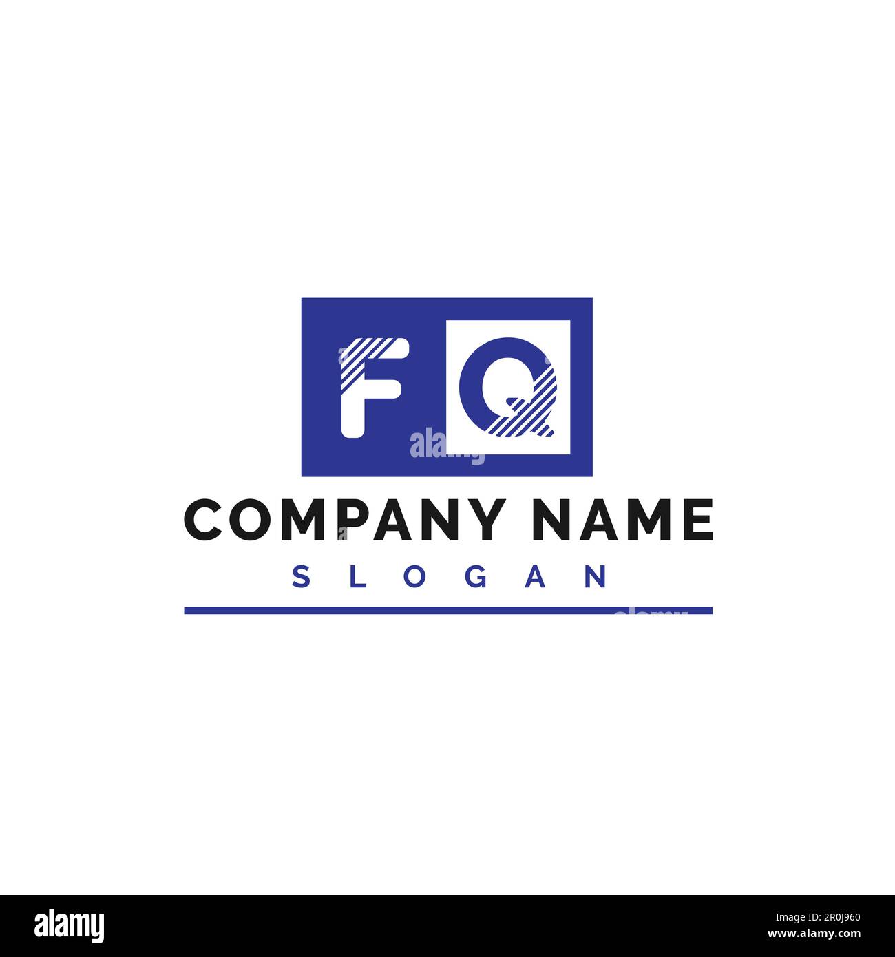 Fq letter Stock Vector Images - Alamy