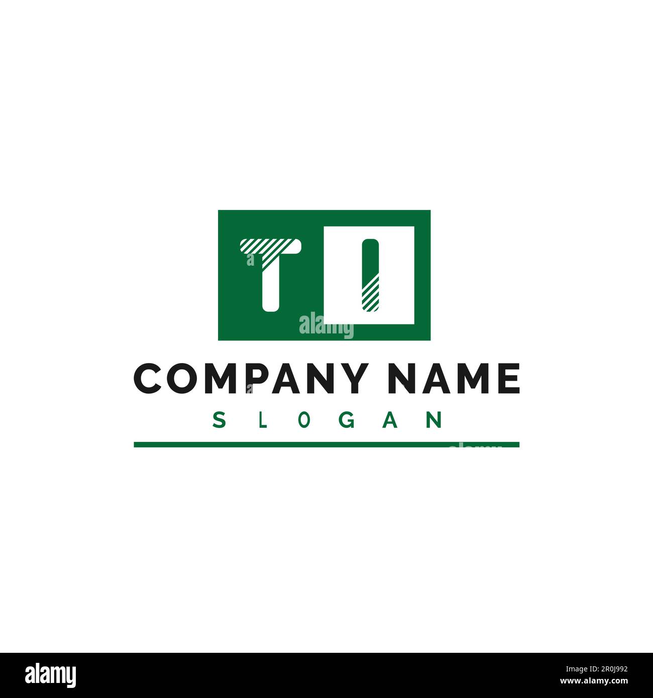 TI Logo Design. TI Letter Logo Vector Illustration - Vector Stock ...