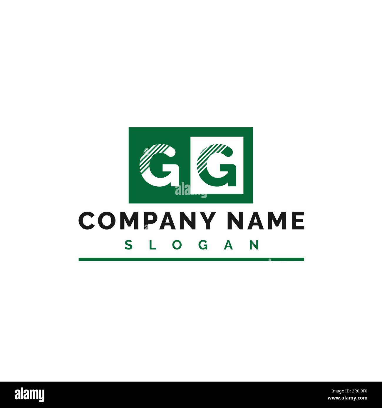 Gg letter logo hi-res stock photography and images - Alamy