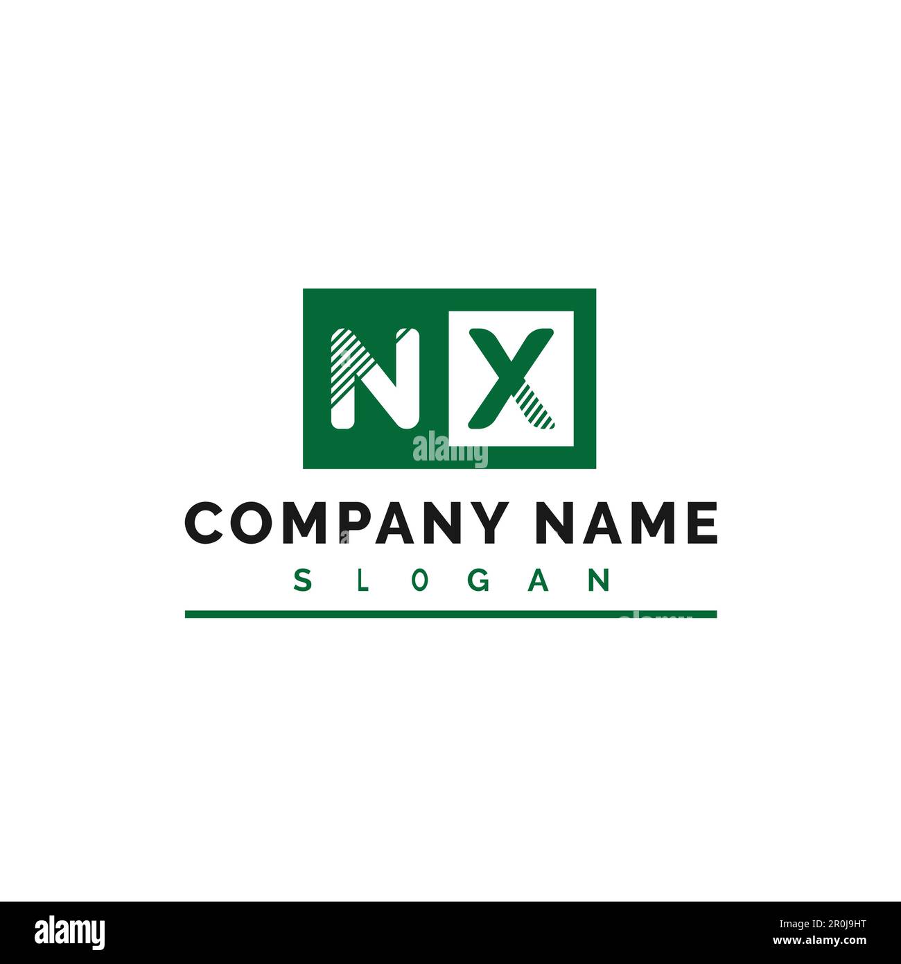 Nx letter logo design Cut Out Stock Images & Pictures - Alamy