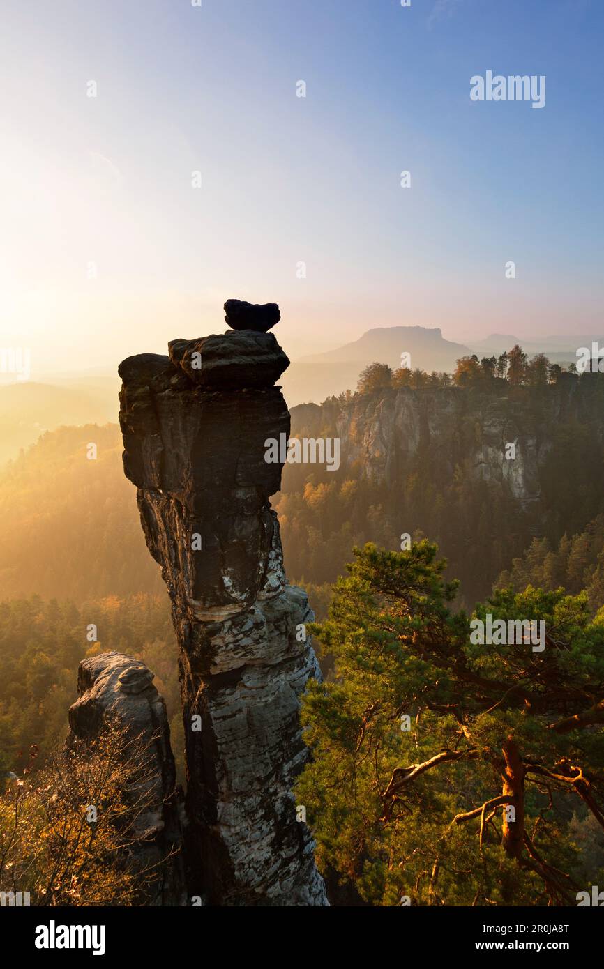 Bastei rocks hi-res stock photography and images - Alamy