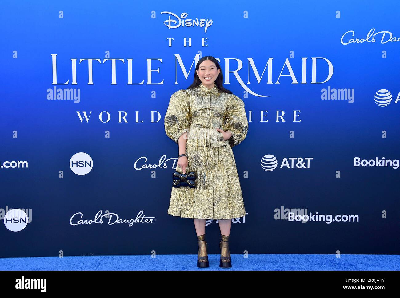 Awkwafina arrives at the world premiere of "The Little Mermaid" on ...