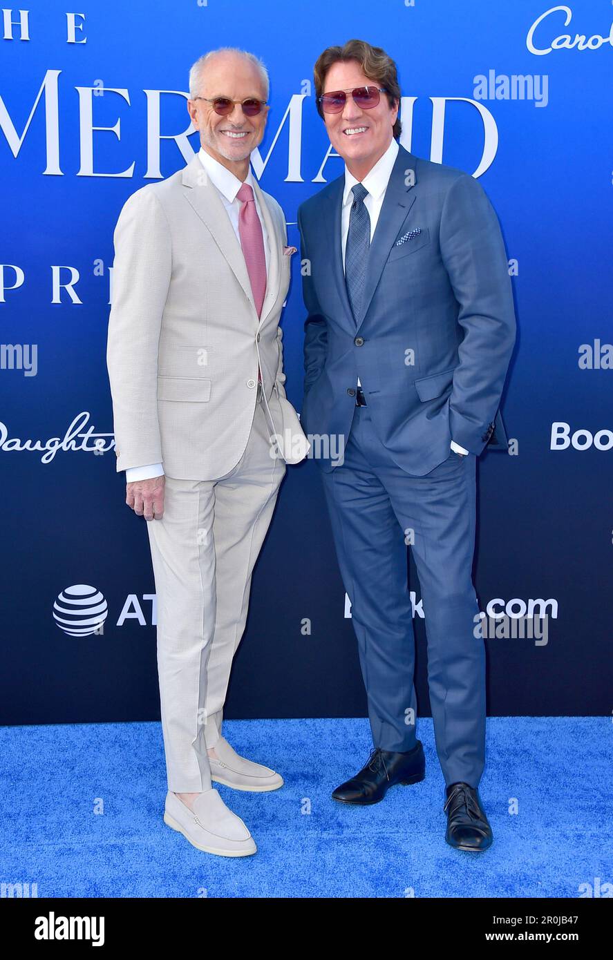 John DeLuca, left, and Rob Marshall arrive at the world premiere of ...